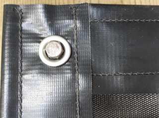 Poor man's quick release fasteners - Heavy Duty Tarps Canada