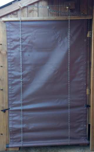 Roll Up Door Tarps - Heavy Duty Tarps Canada